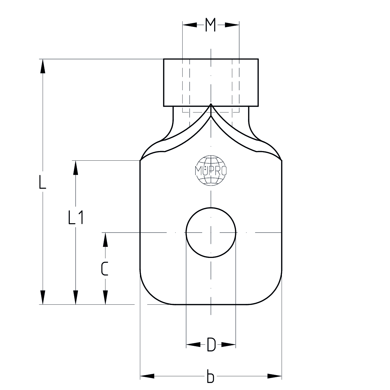 MÜPRO | Hanger sockets with inner thread and reinforcement ring