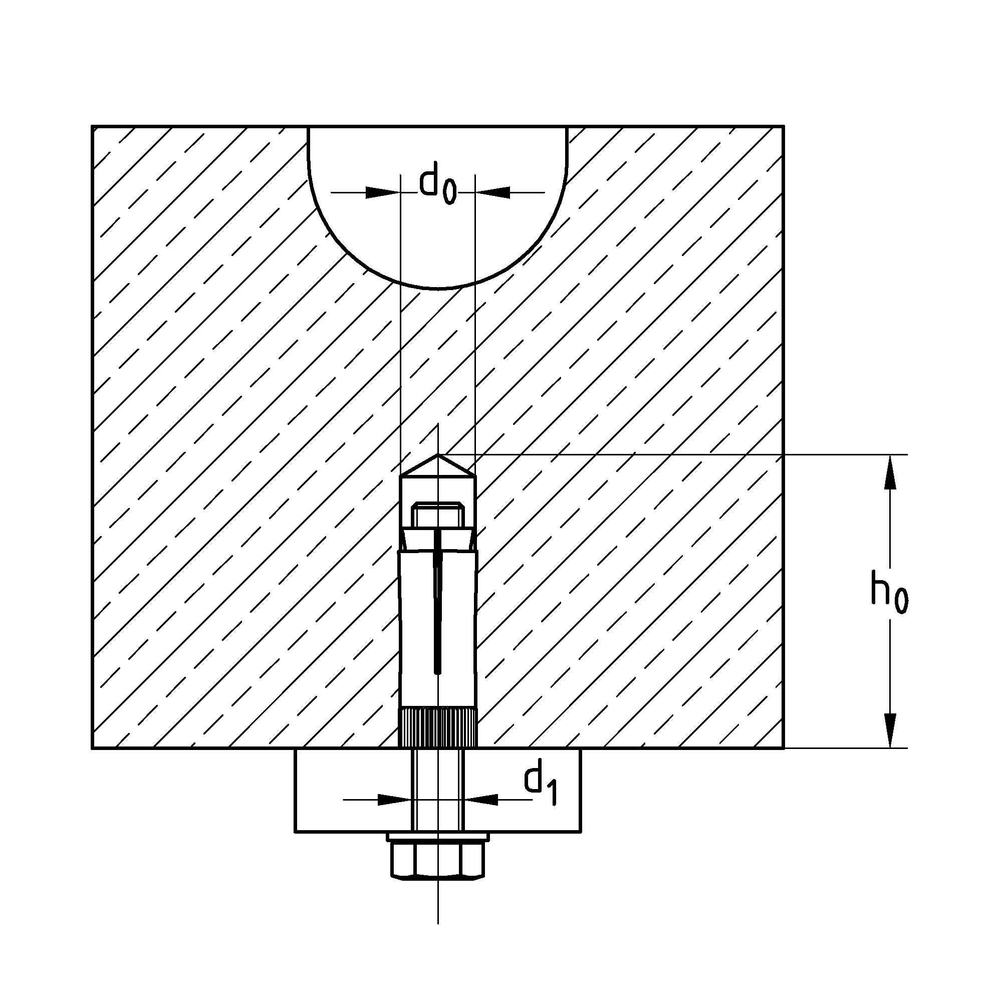 M PRO Hollow core Slab Ceiling Anchors M PRO Hollow core Slab Ceiling Anchors