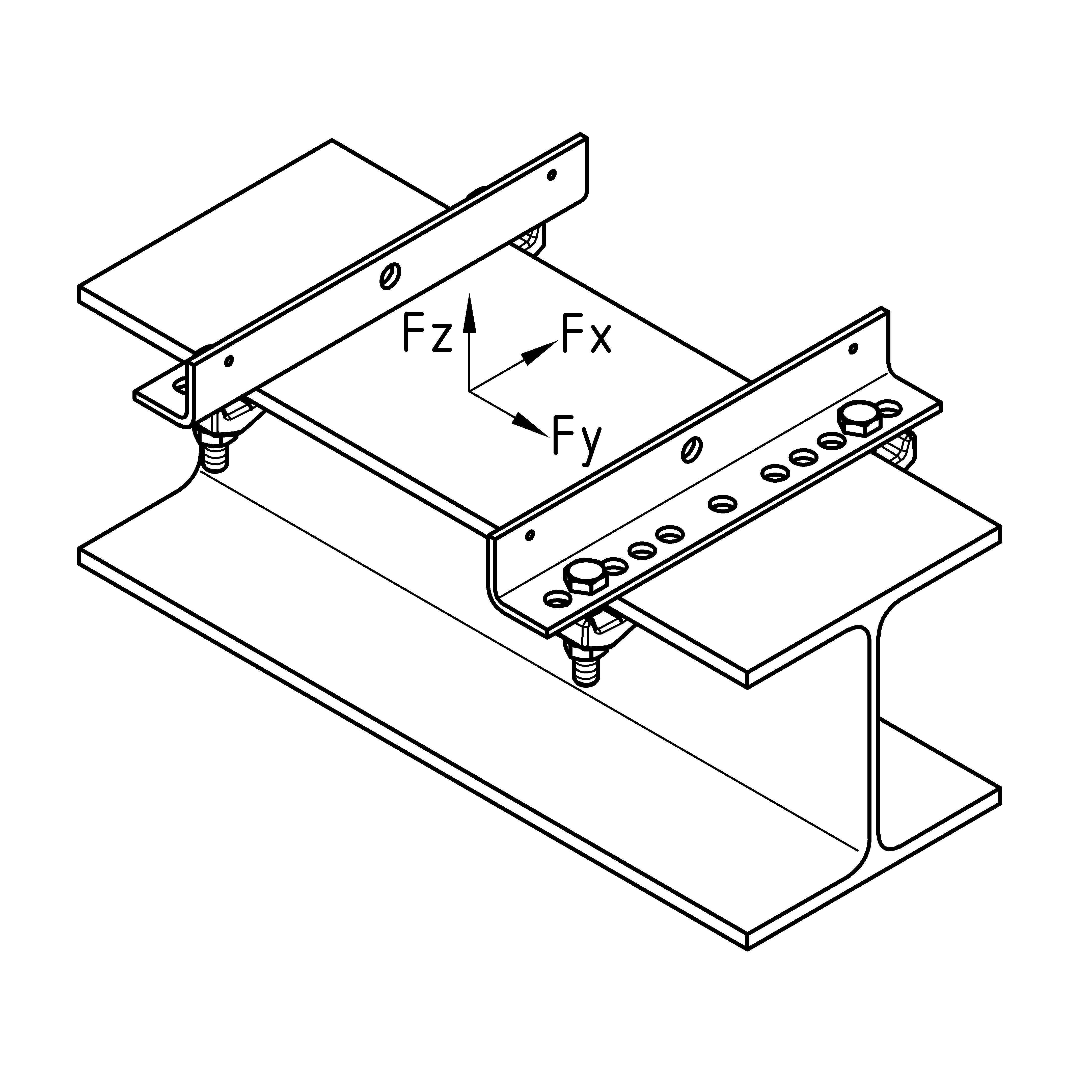 MÜPRO | Cramping sets type F and FG Type F, without sliding plate