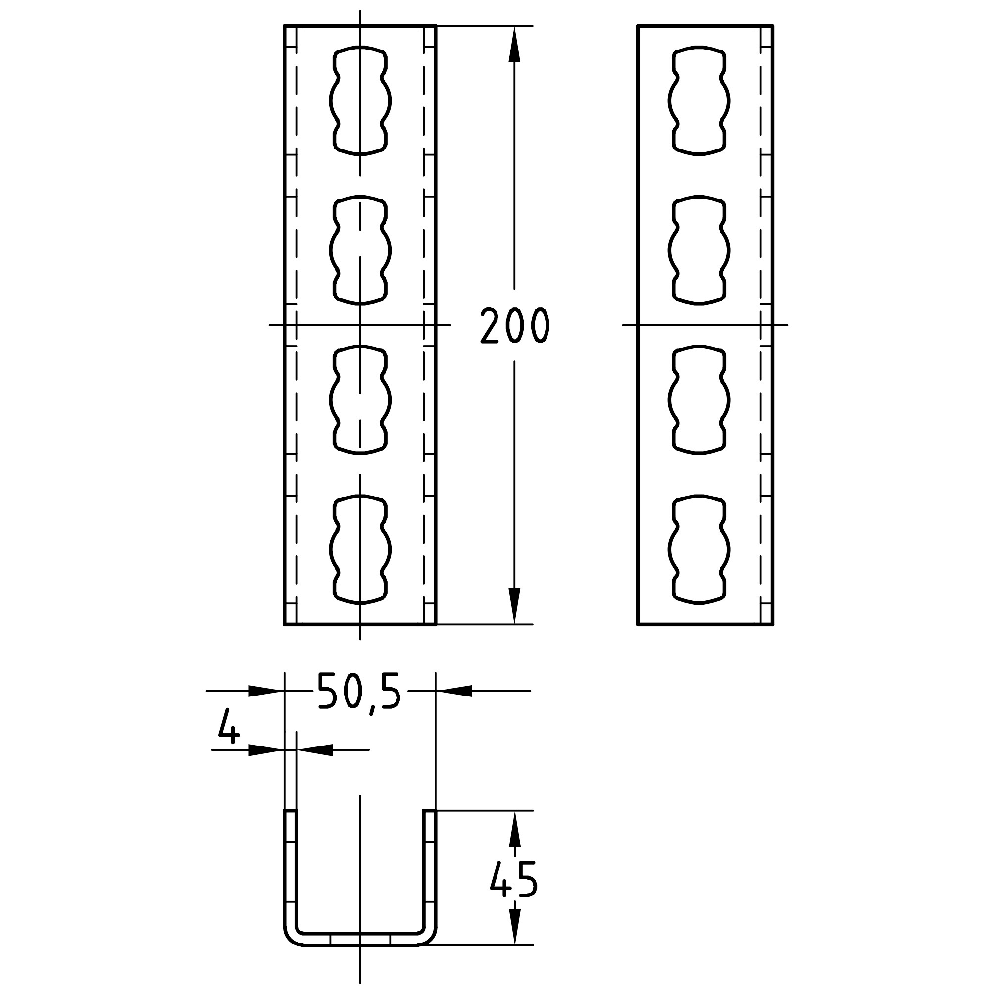 MÜPRO | MPR-Channel connector type S+ hot-dip galvanised