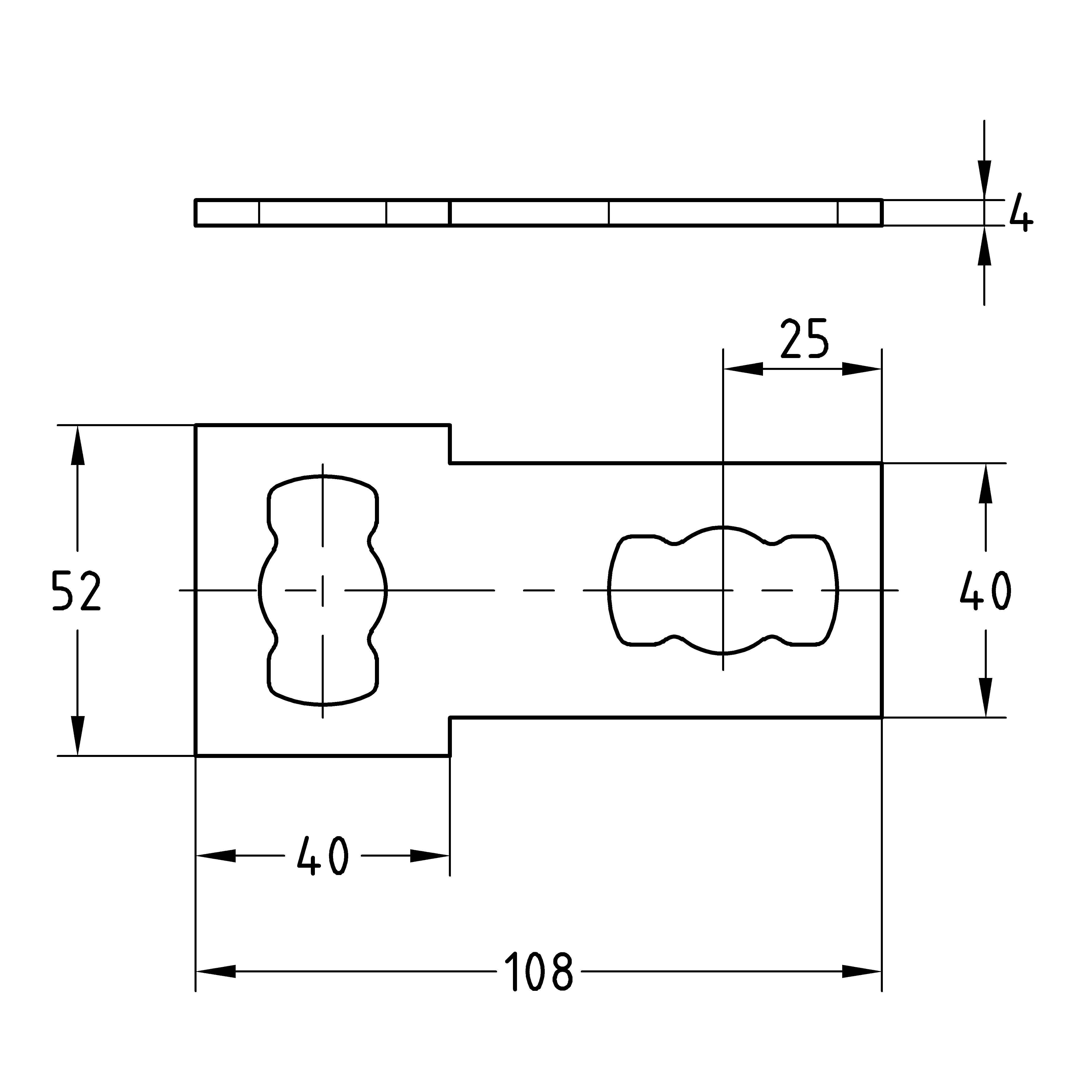 MÜPRO | MPR-T-Connection plates type S+ QL 1+1 QL