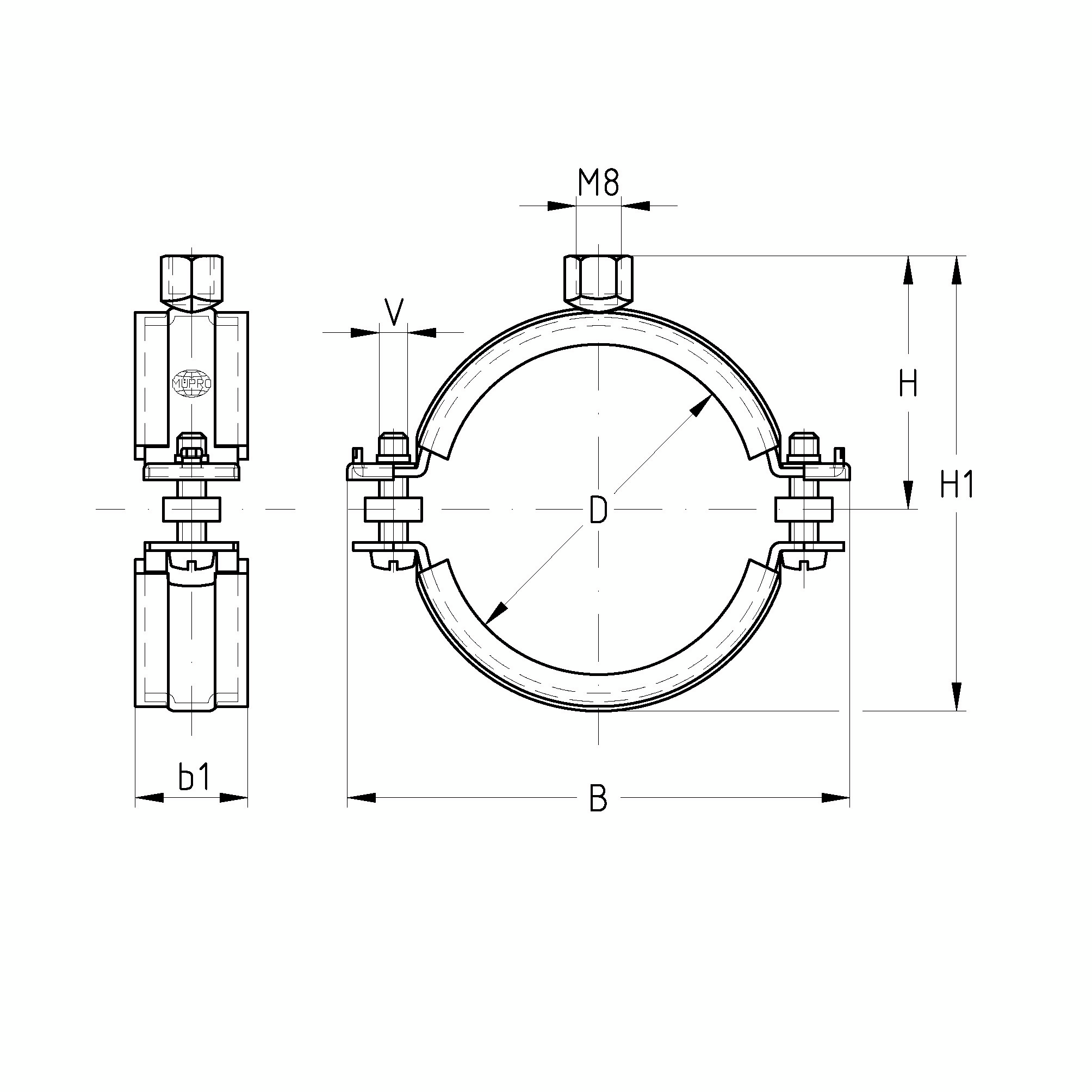 MÜPRO | Slide clamps